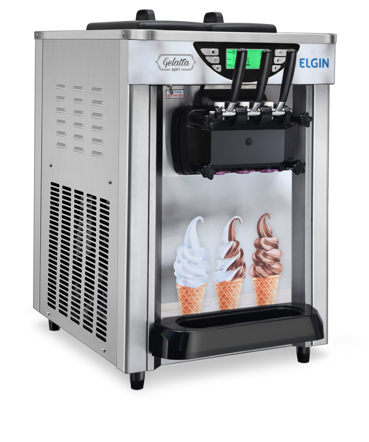 Como funciona a máquina de sorvete expresso?